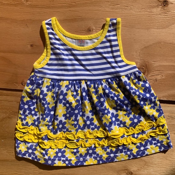 Swiggles | Dresses | Last Call Baby Bright Striped Floral Dress | Poshmark
